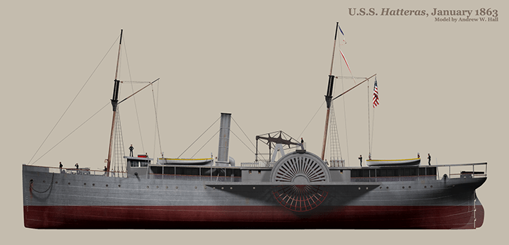 Aye Candy: U.S.S. Hatteras, Version 2.0 | Dead Confederates, A Civil ...