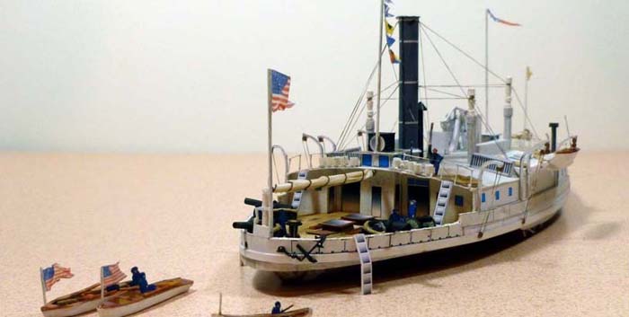CW Naval Paper Models Available | Dead Confederates, A Civil War Era Blog